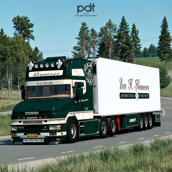 Scania T580 + Trailer "Klemmensen"