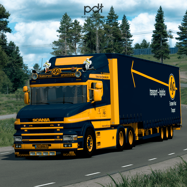 Scania T580 + Trailer "ASG Transport"