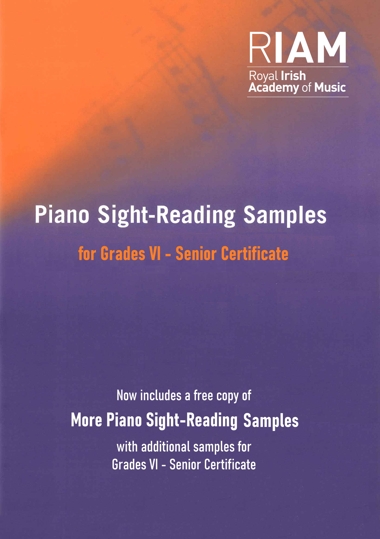 Piano Sight-Reading Samples for Grades VI - Senior Certificate (PDF)
