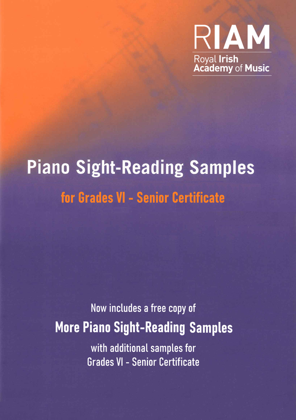 Piano Sight-Reading Samples for Grades VI - Senior Cer