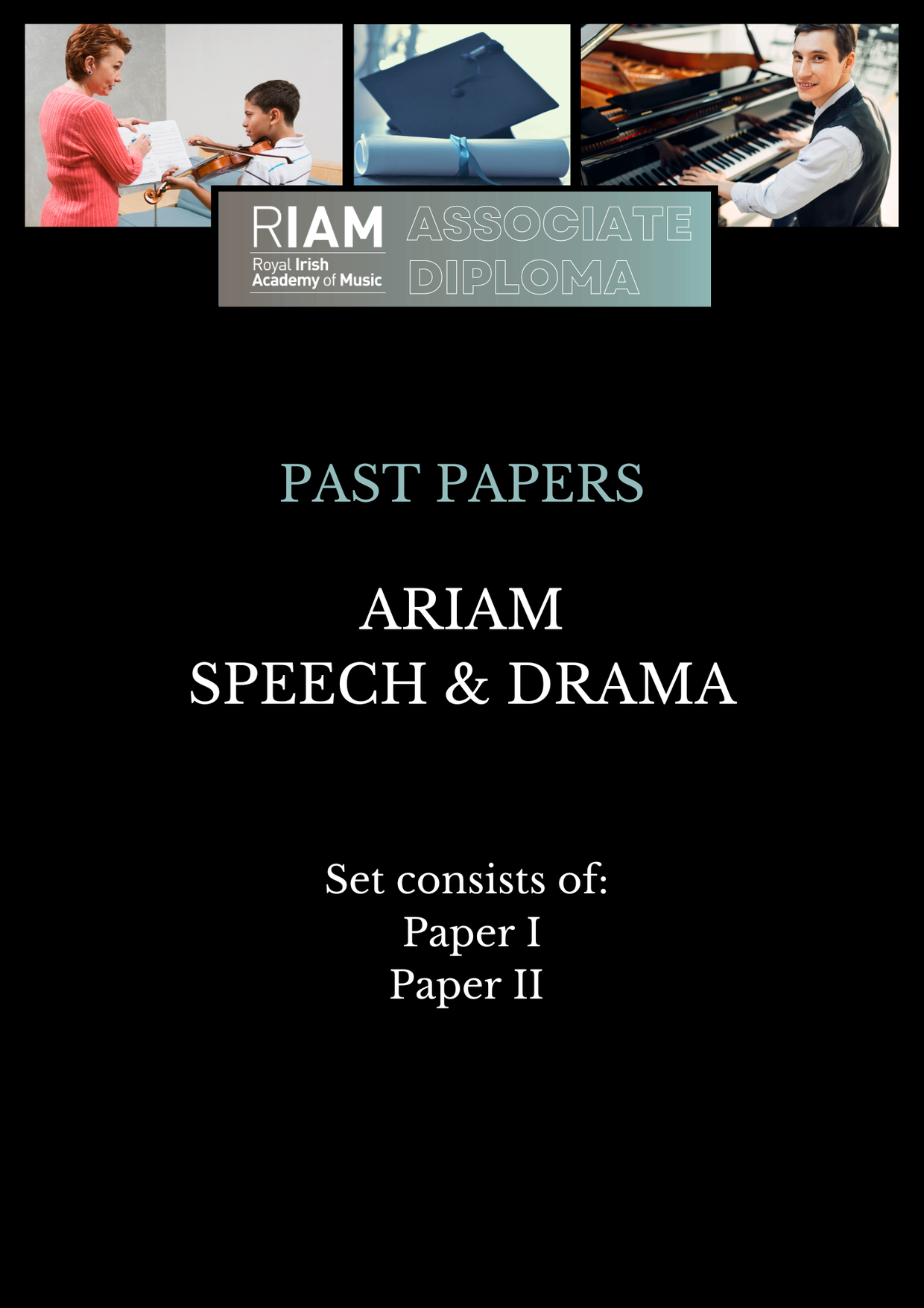 ARIAM Speech & Drama - Past Papers