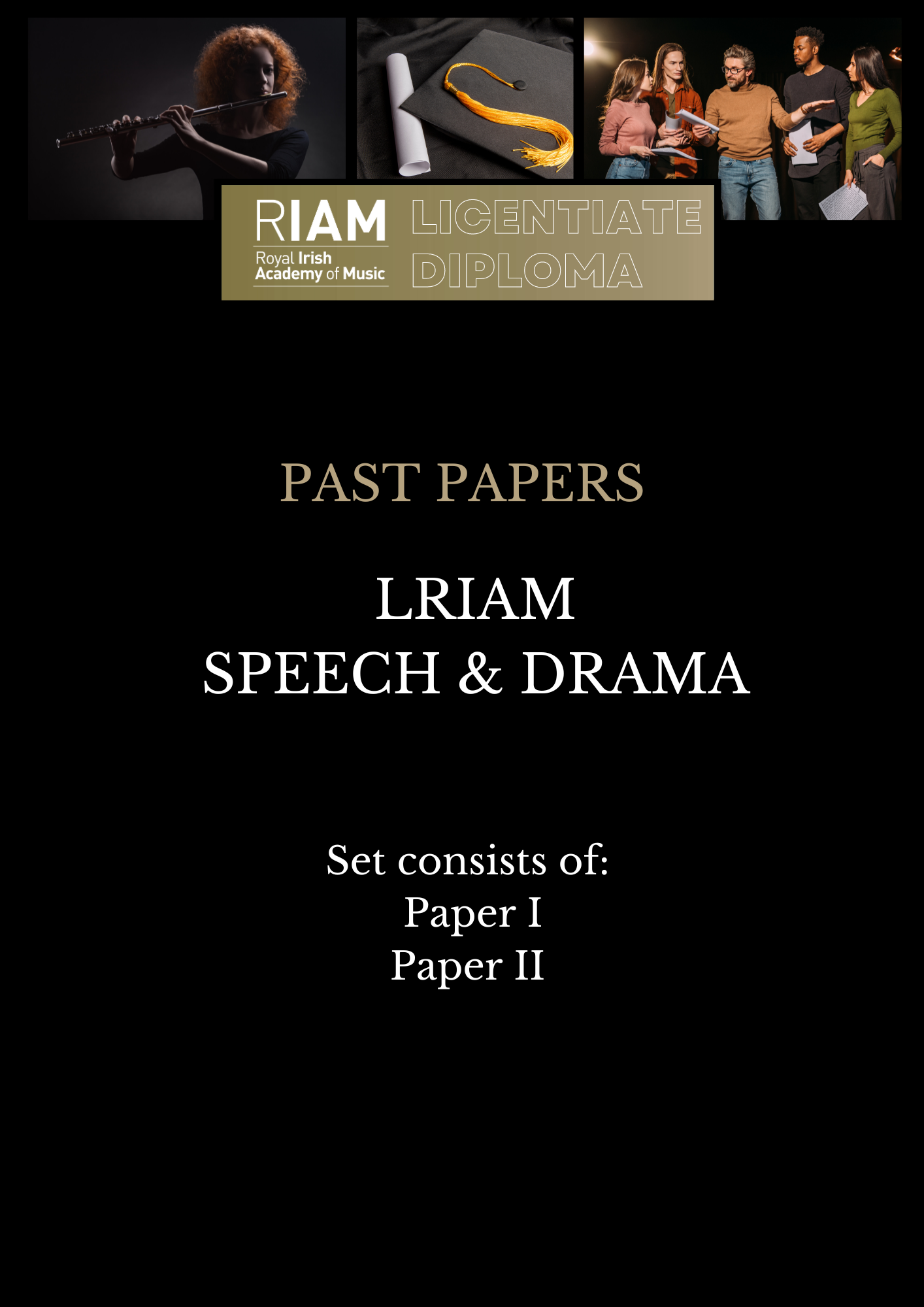 LRIAM Speech & Drama - Past Papers