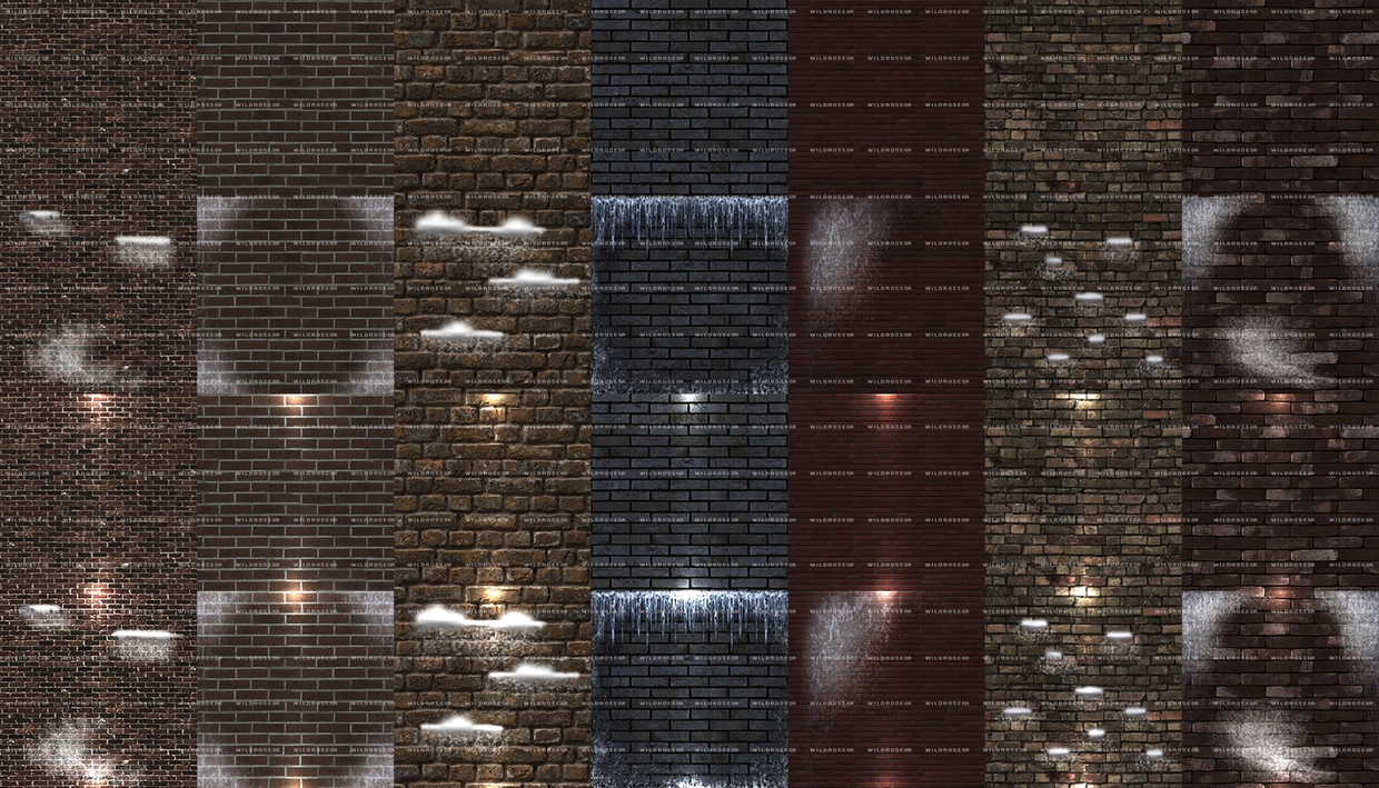 WINTER BRICK WALLS