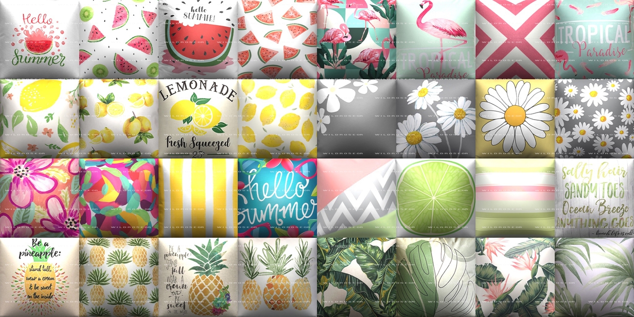 SUMMER PILLOWS #4