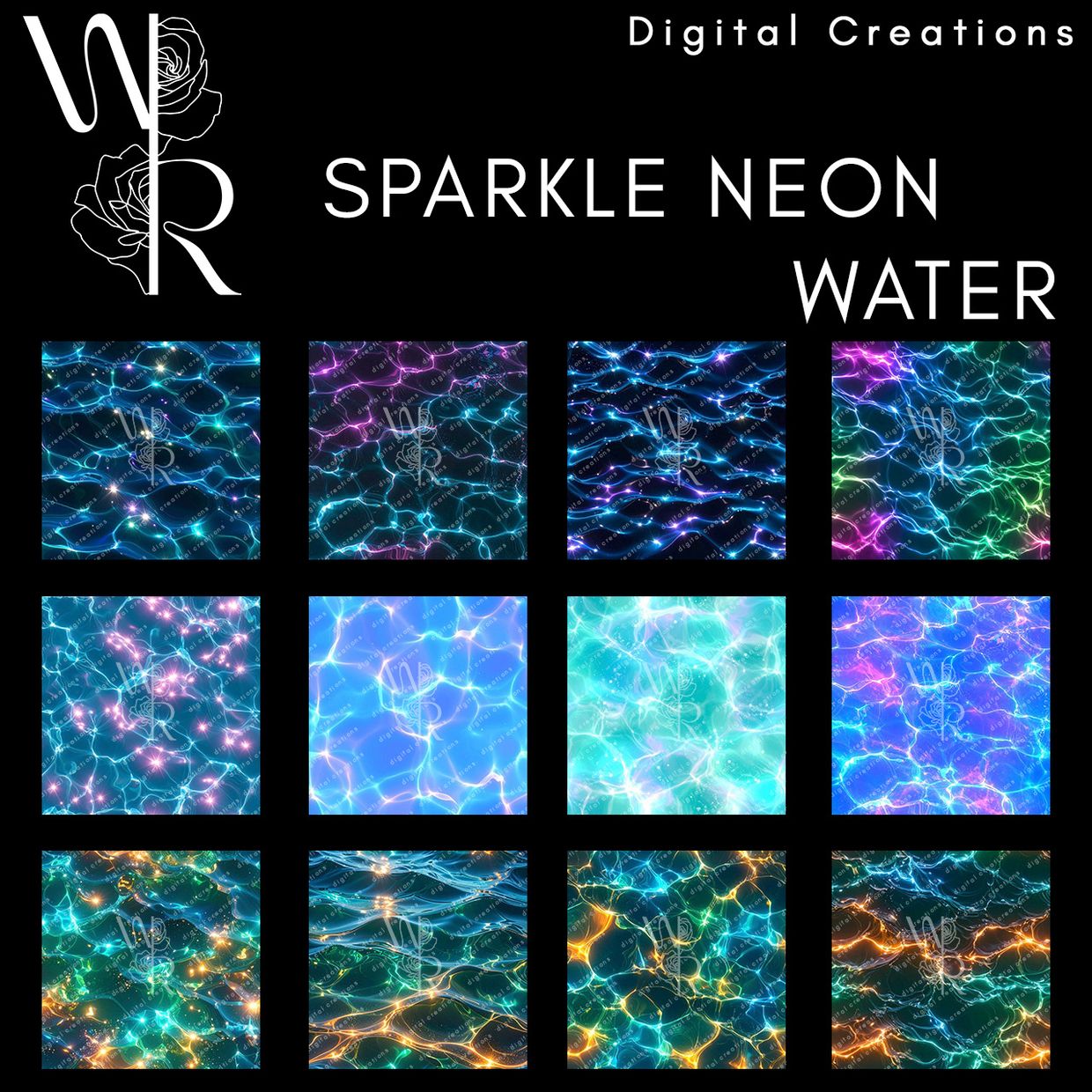 SPARKLE NEON WATER