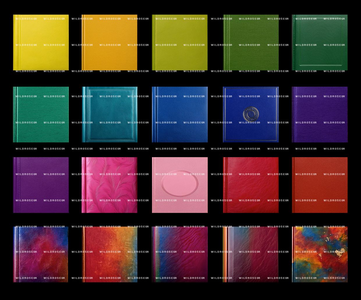 COLORFULL BOOK COVERS