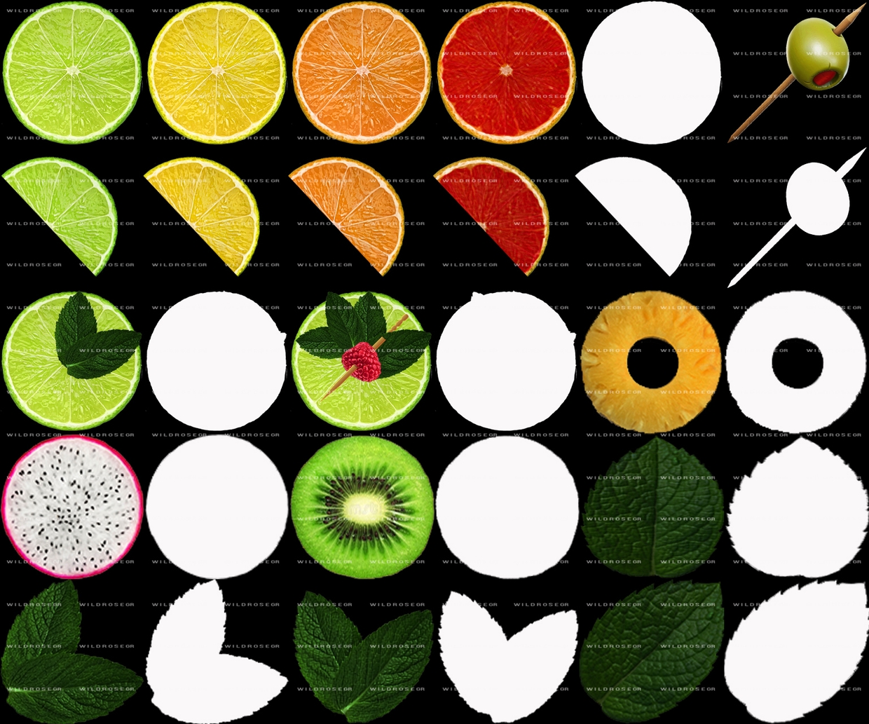 FRUIT DRINK DECORS