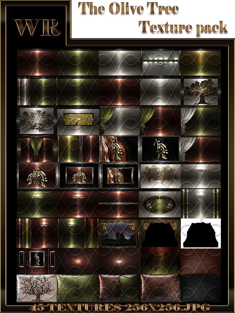 THE OLIVE TREE IMVU TEXTURE PACK