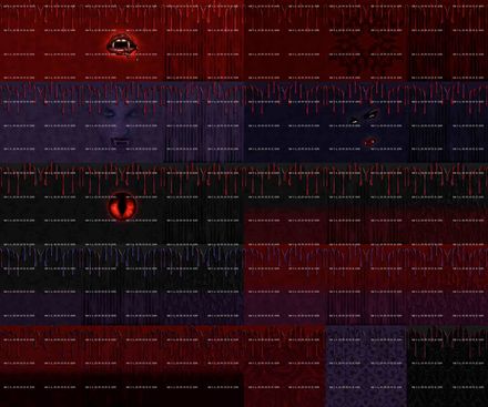 LIGHTED ANIMATED FROSTED GLASS TEXTURES