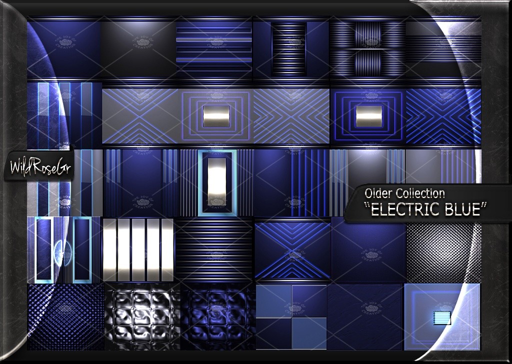OLDER COLLECTION " ELECTRIC BLUE