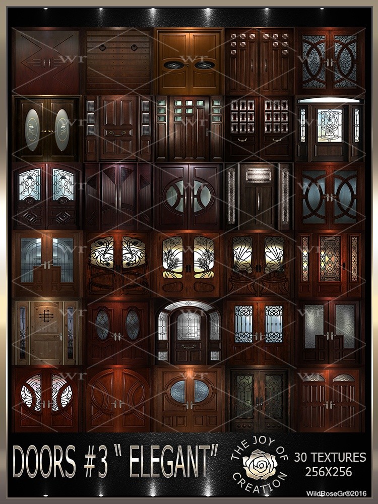 ~DOORS #3 " ELEGANT " TEXTURE PACK