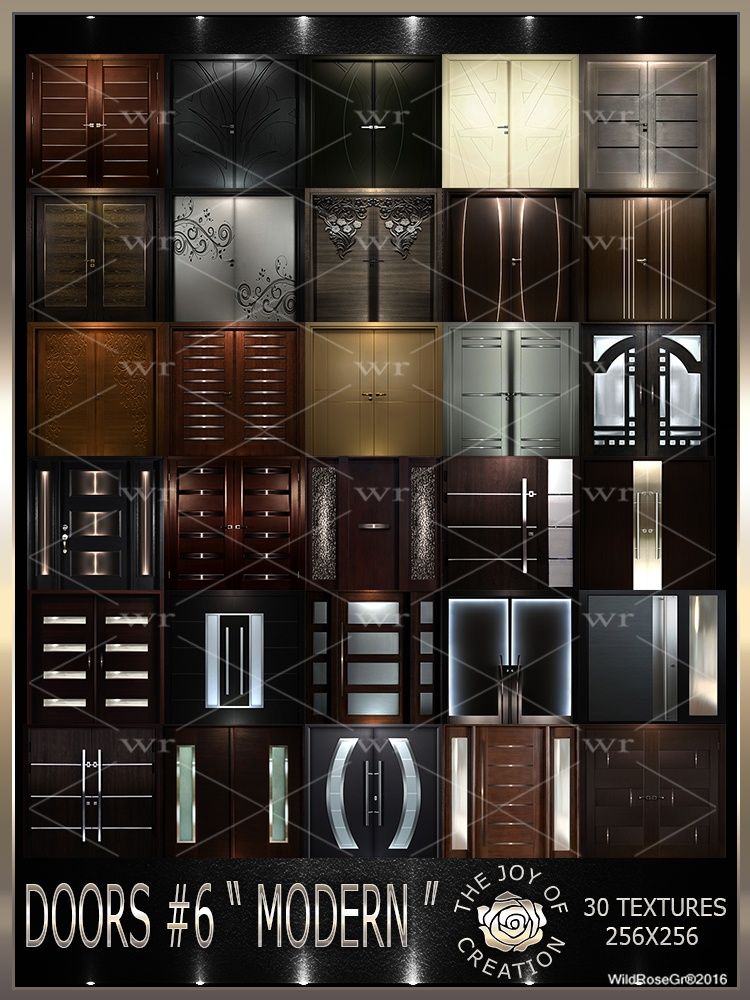 ~DOORS #6 " MODERN " TEXTURE PACK