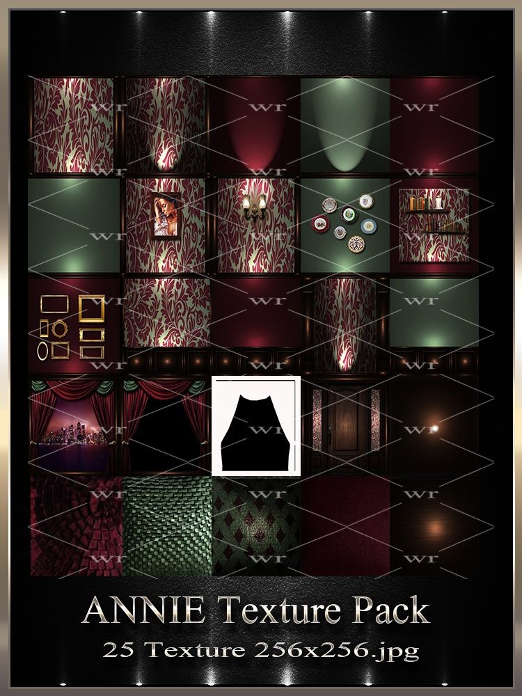 ANNIE IMVU TEXTURE PACK
