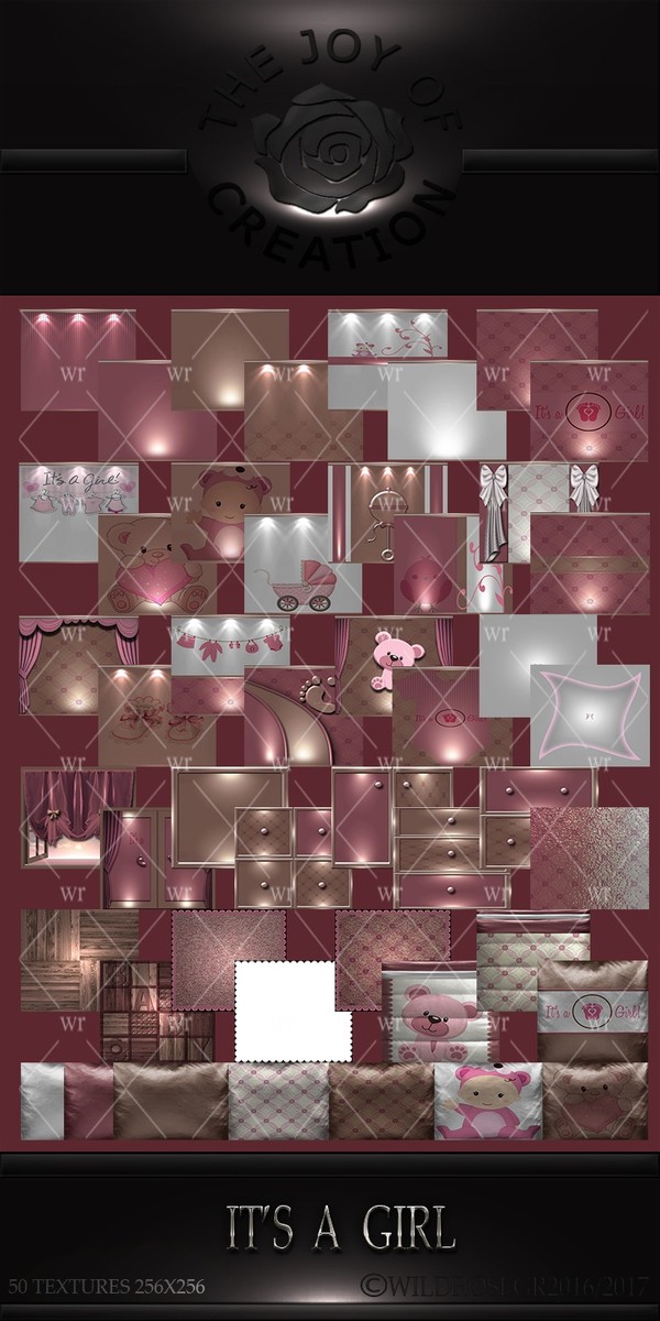 IT'S A GIRL TEXTURE PACK