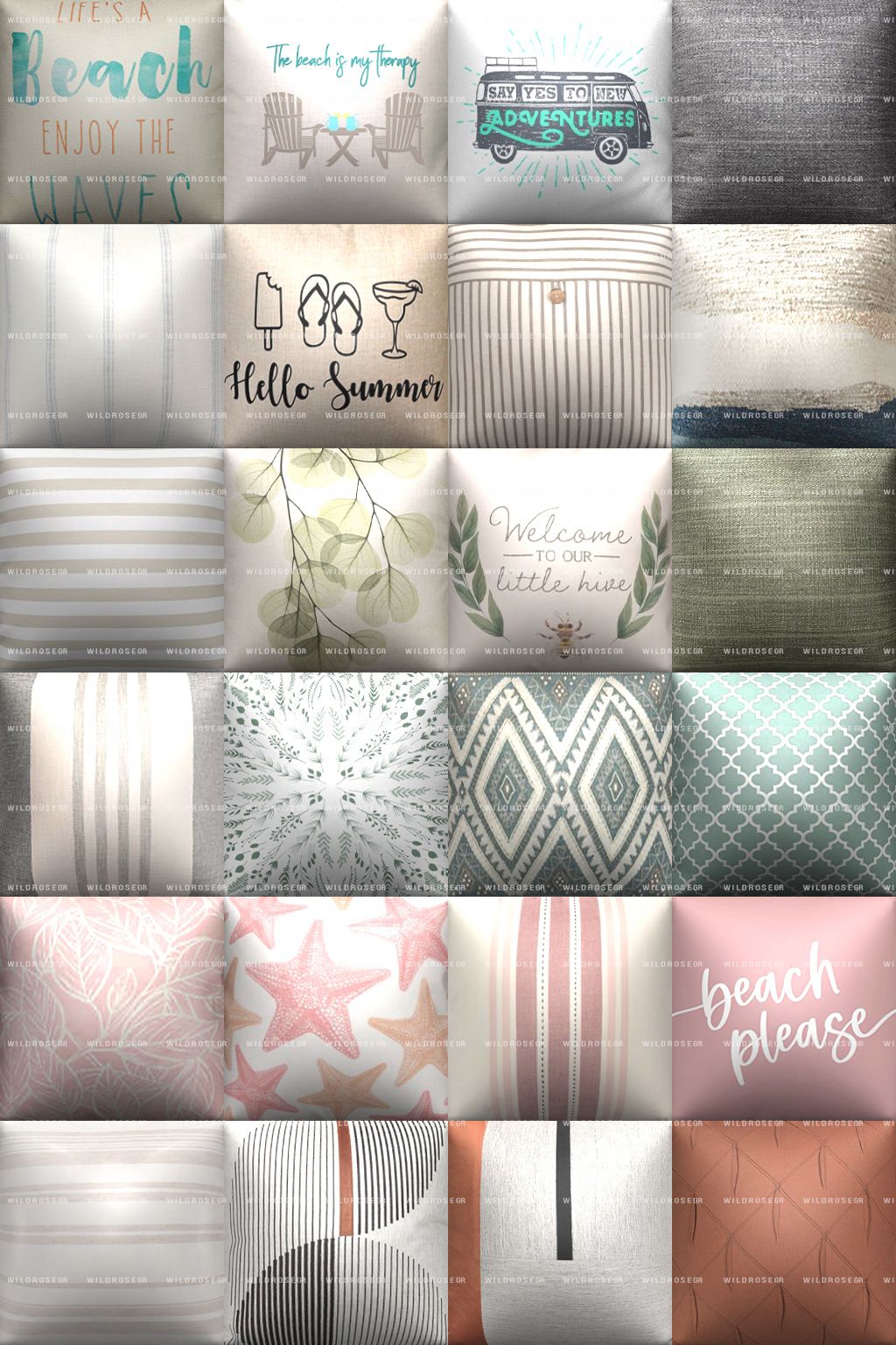 SUMMER PILLOWS #1