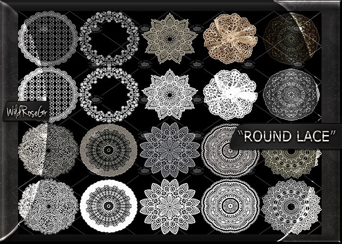 ROUND LACE & OPACITIES