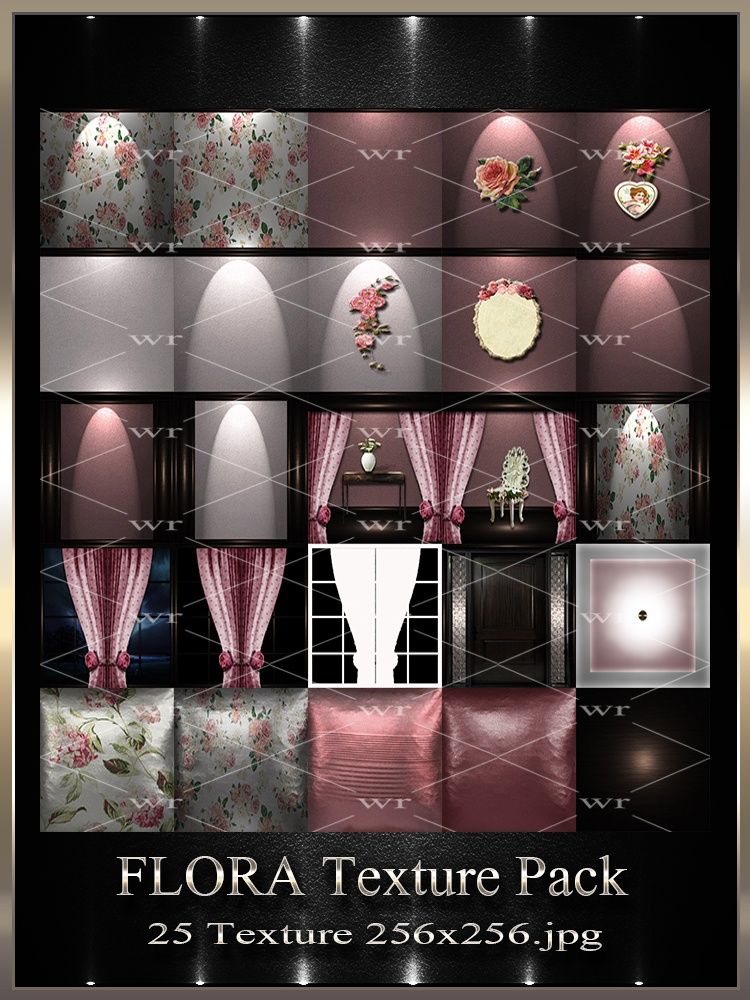 FLORA IMVU TEXTURE PACK