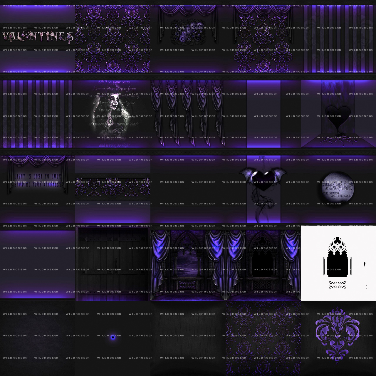 GOTHIC IMVU TEXTURE PACK