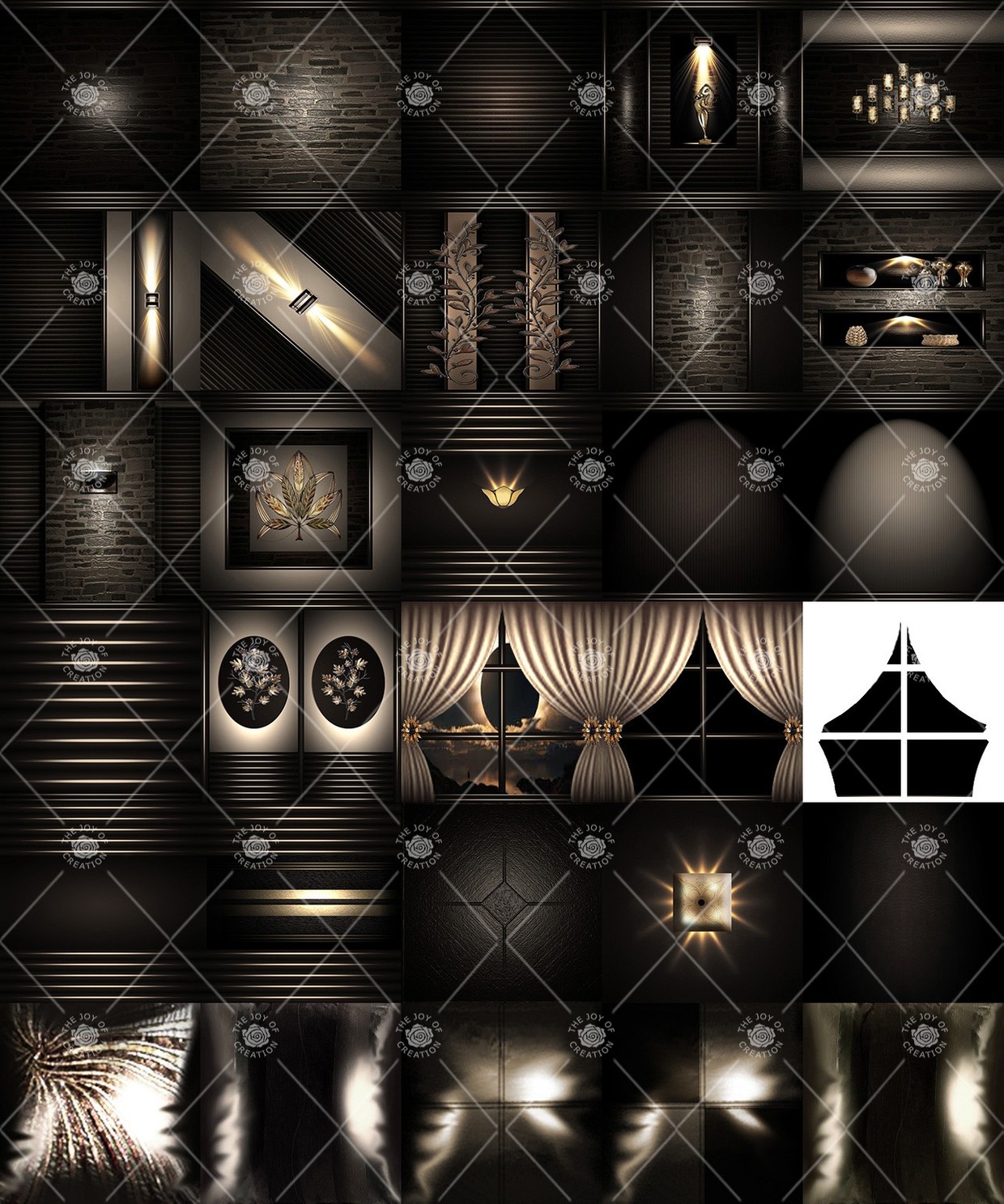 OLDER COLLECTION " BROWN STATUS