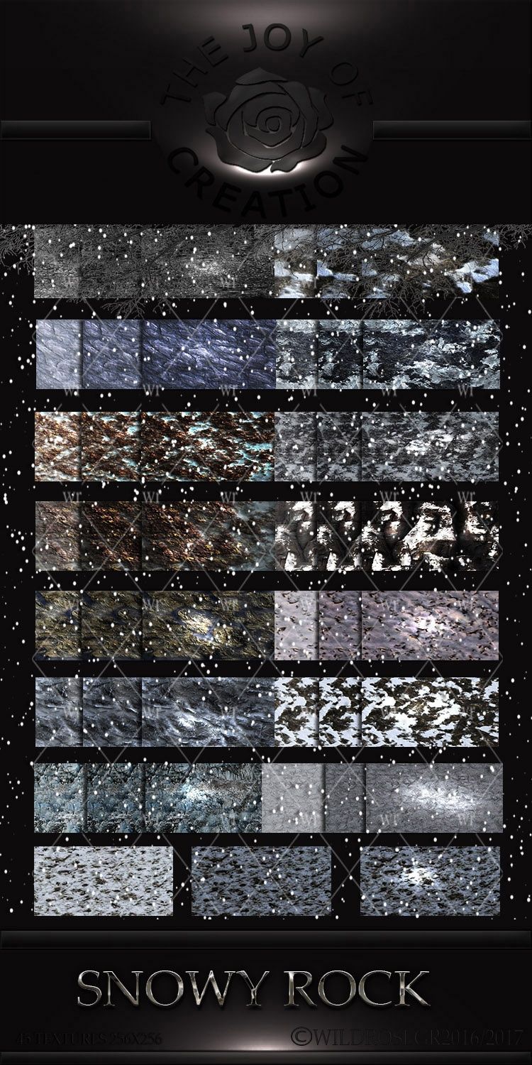 WINTER TIME " SNOWY ROCK"