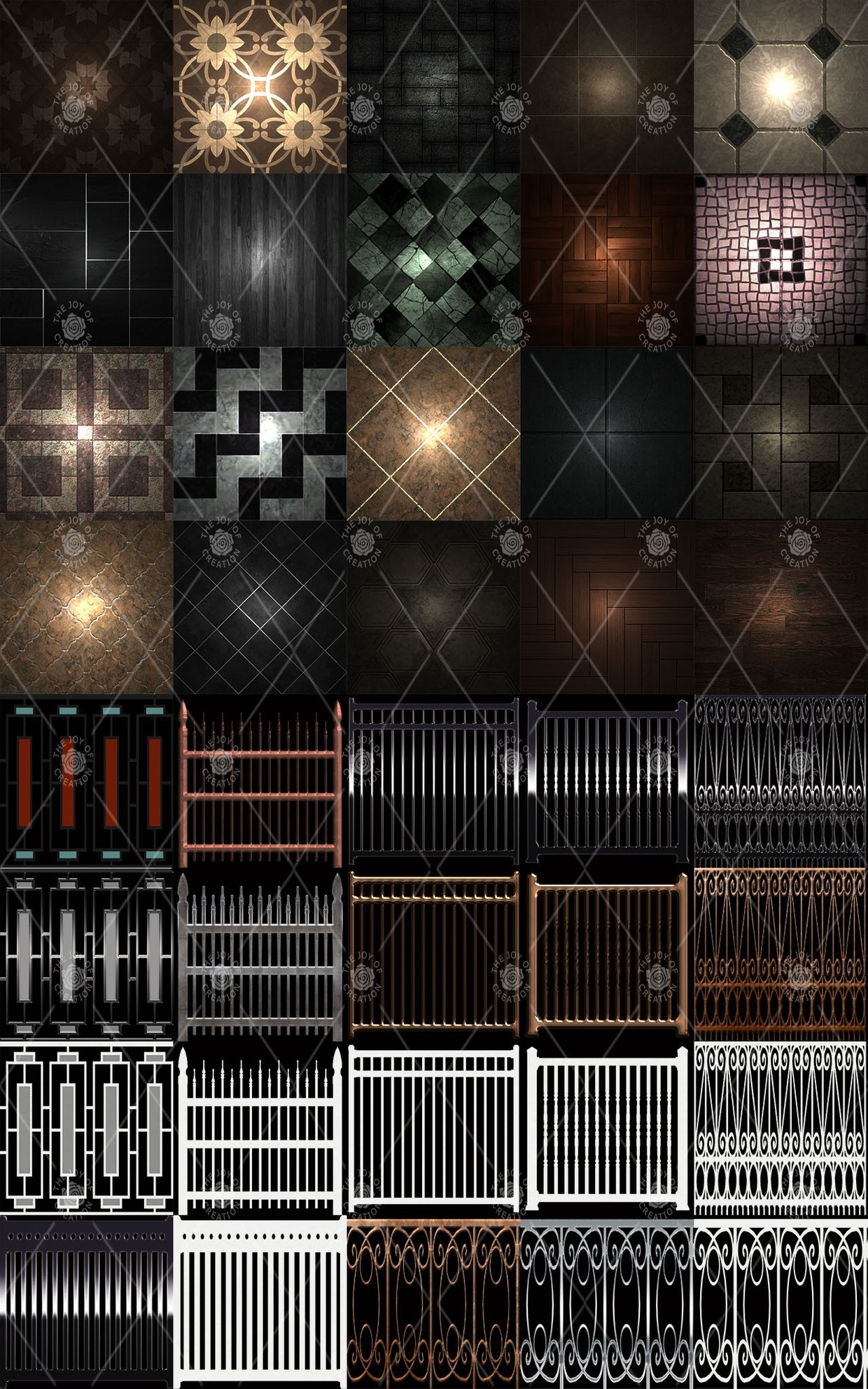 OLDER COLLECTION " FLOOR&BANISTER