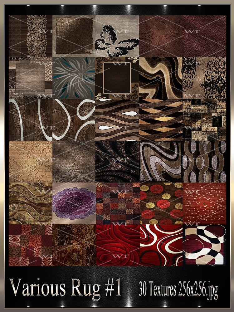VARIOUS RUG #1 TEXTURE PACK