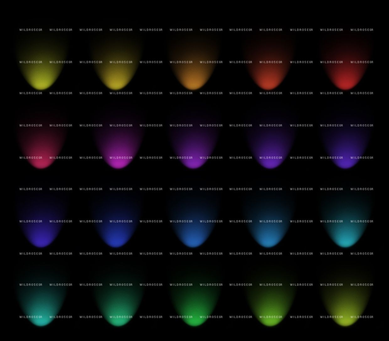 BRIGHT COLOR SPOTLIGHT EFFECTS