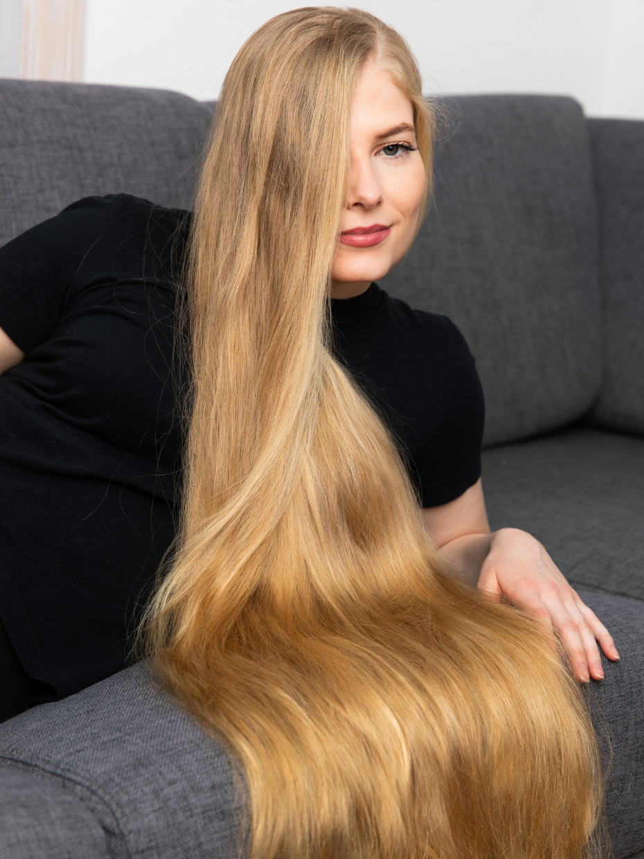 PHOTO SET - Extreme long hair beauty perfection photos