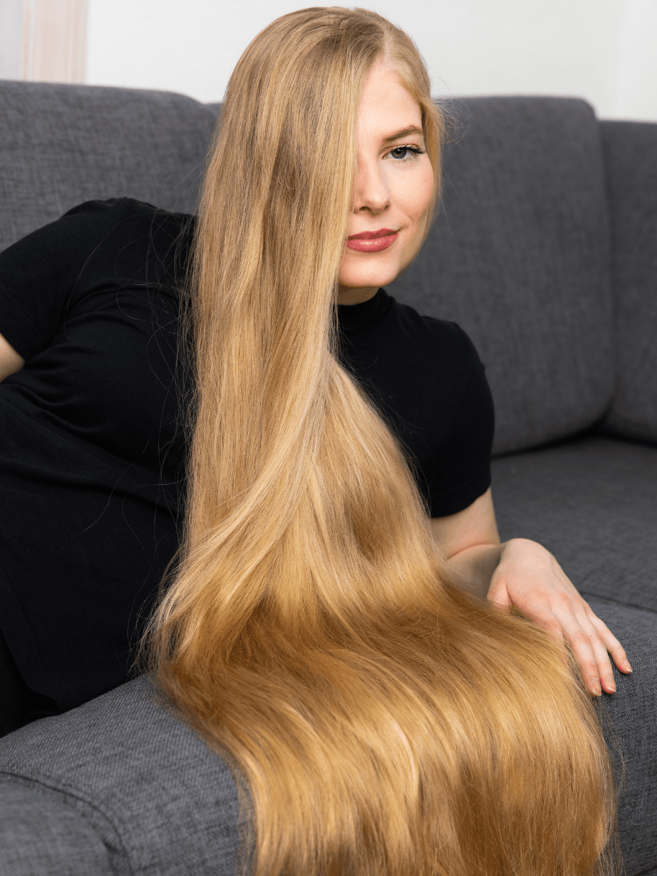 PHOTO SET - Extreme long hair beauty perfection photoshoot