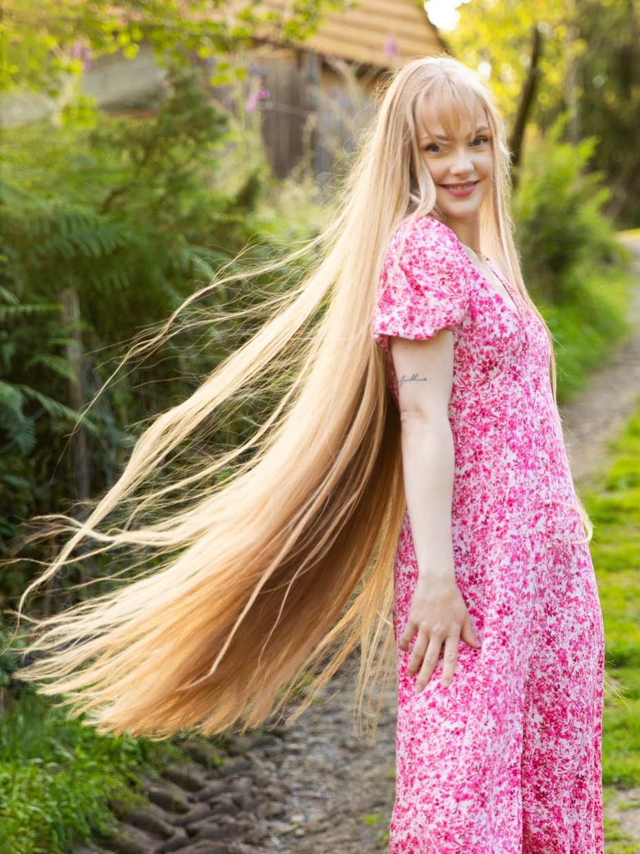 PHOTO SET - The great hair princess photoshoot