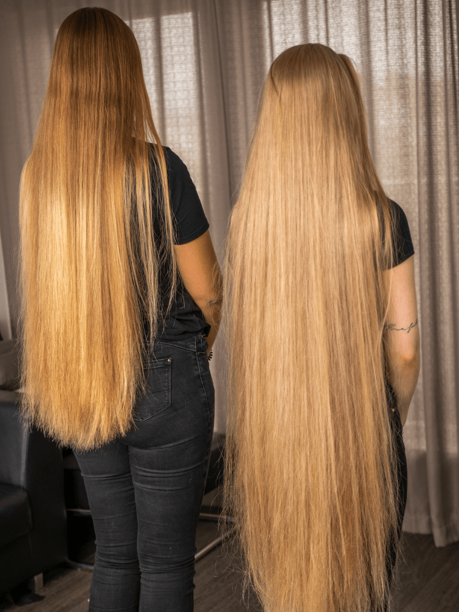 VIDEO - Alina's extreme long hair workout