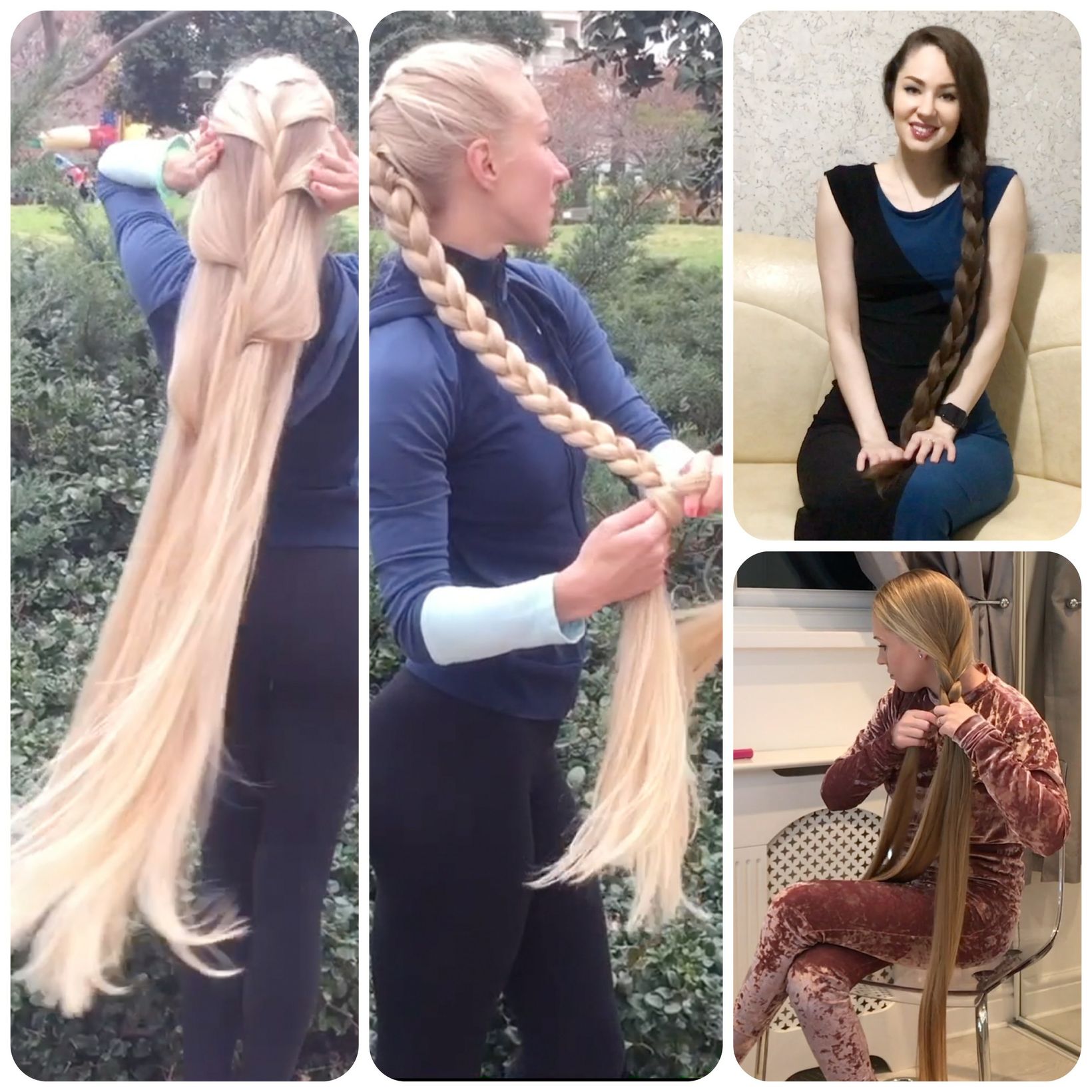 VIDEO - World's longest braid
