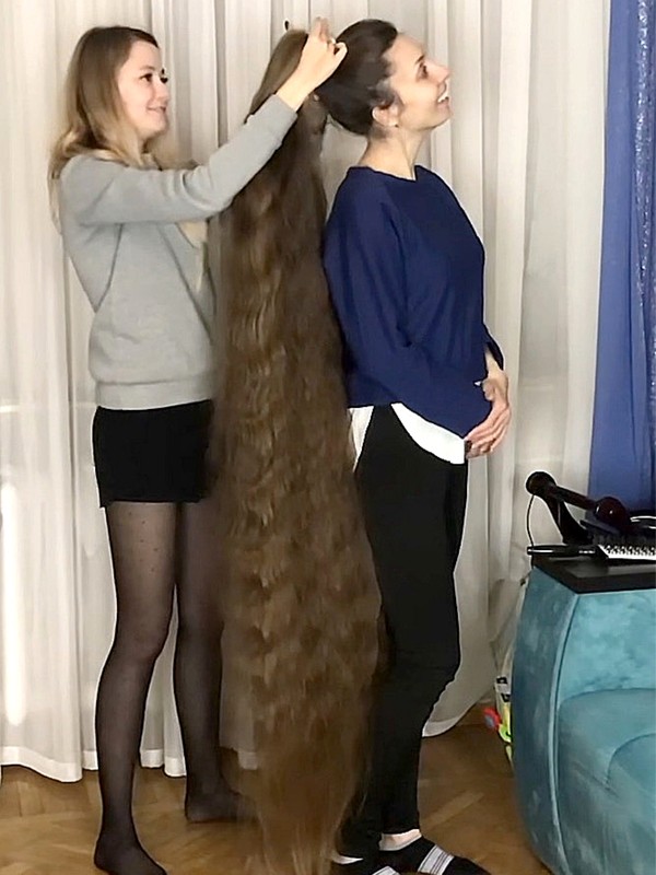 VIDEO - Long hair warm up