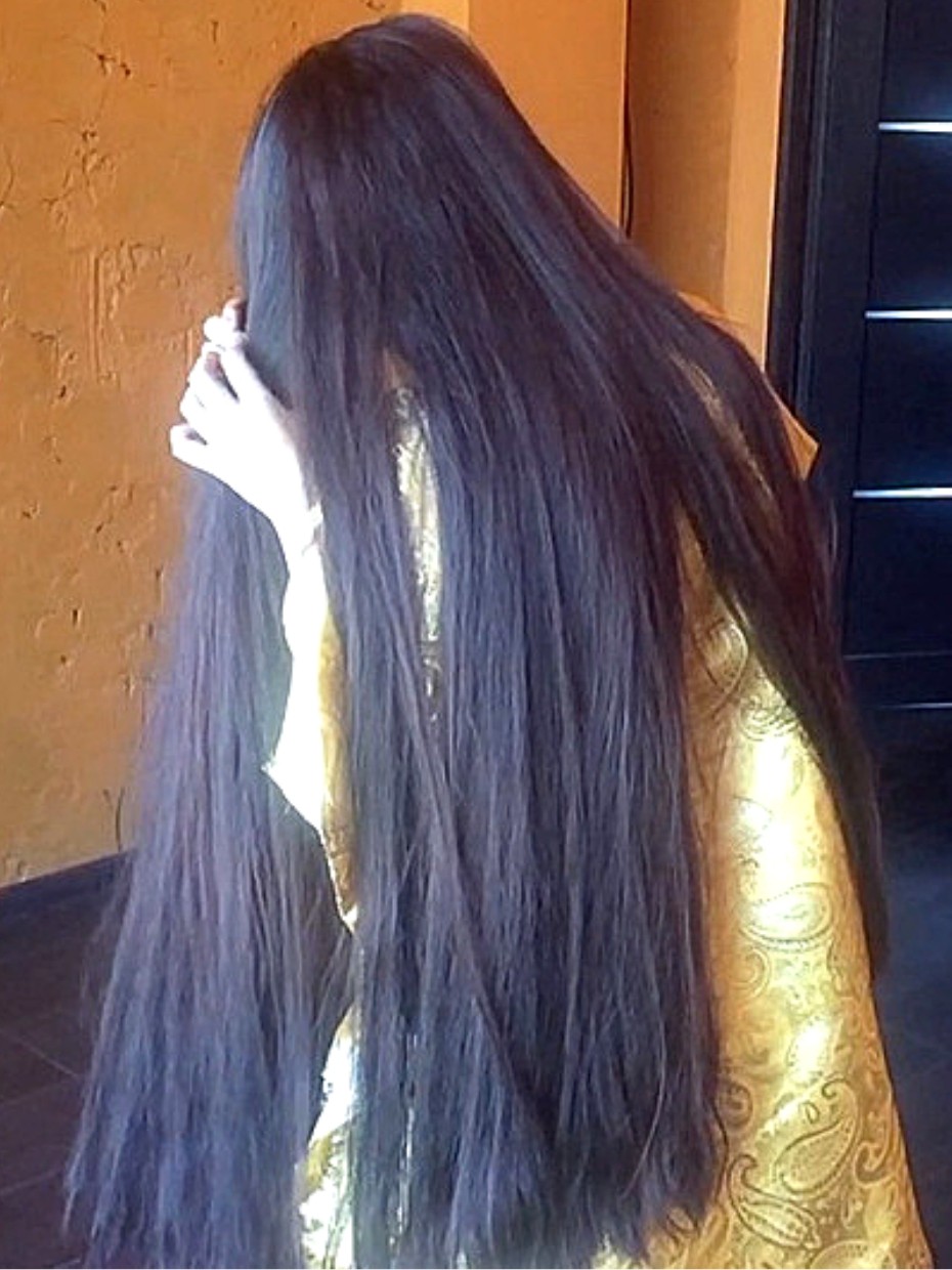 VIDEO - Super thick hair from wet to dry