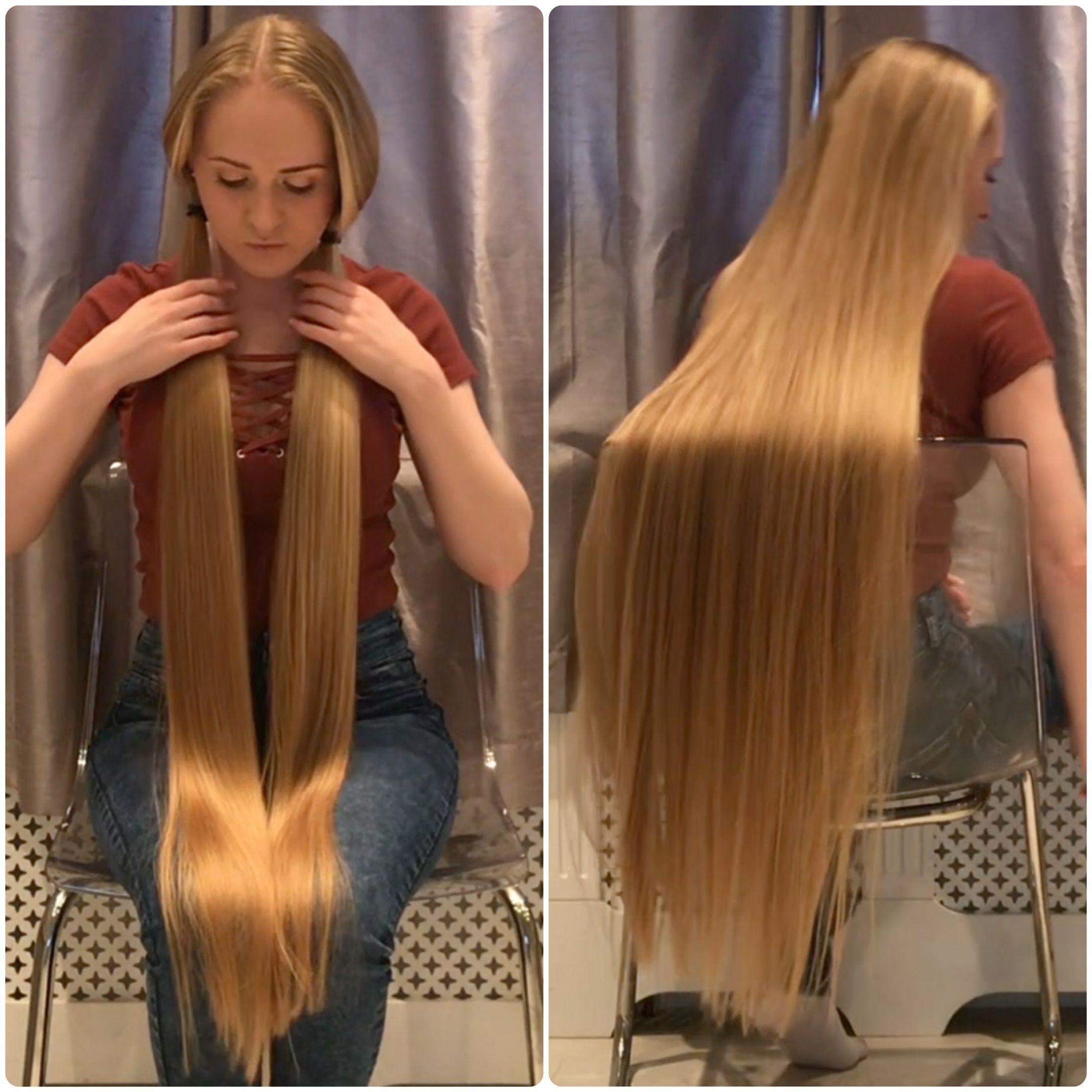 VIDEO - Christina's crimped hair