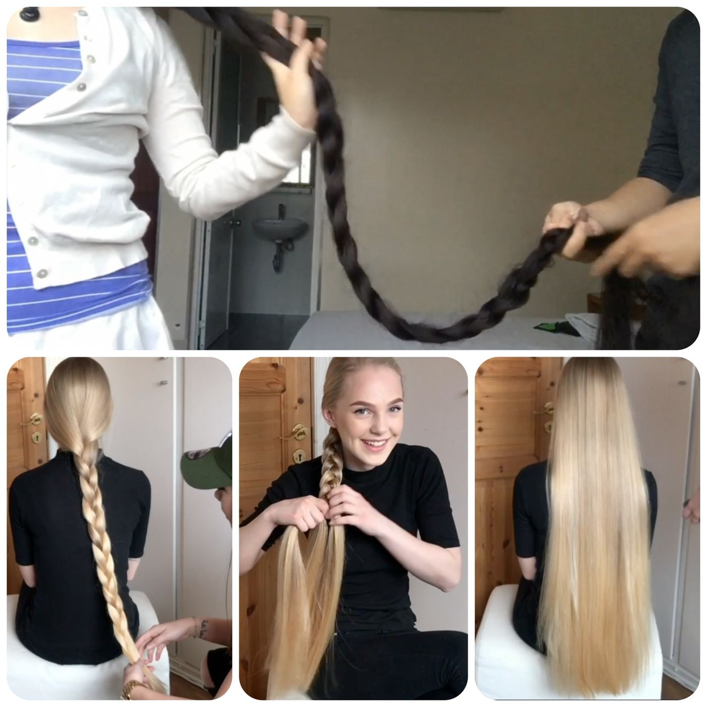 VIDEO - World's longest braid