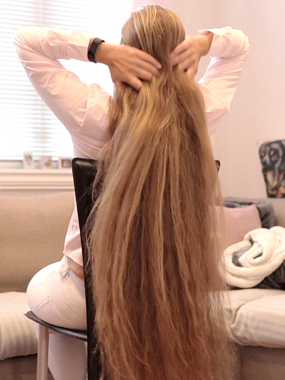 VIDEO - Extreme hair washing