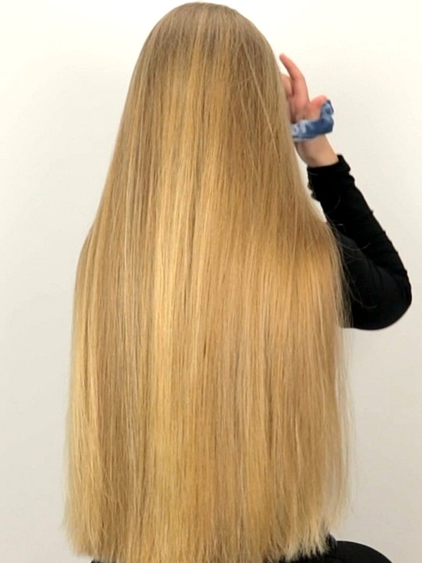 VIDEO - Pigtails, ponytails and folded hair