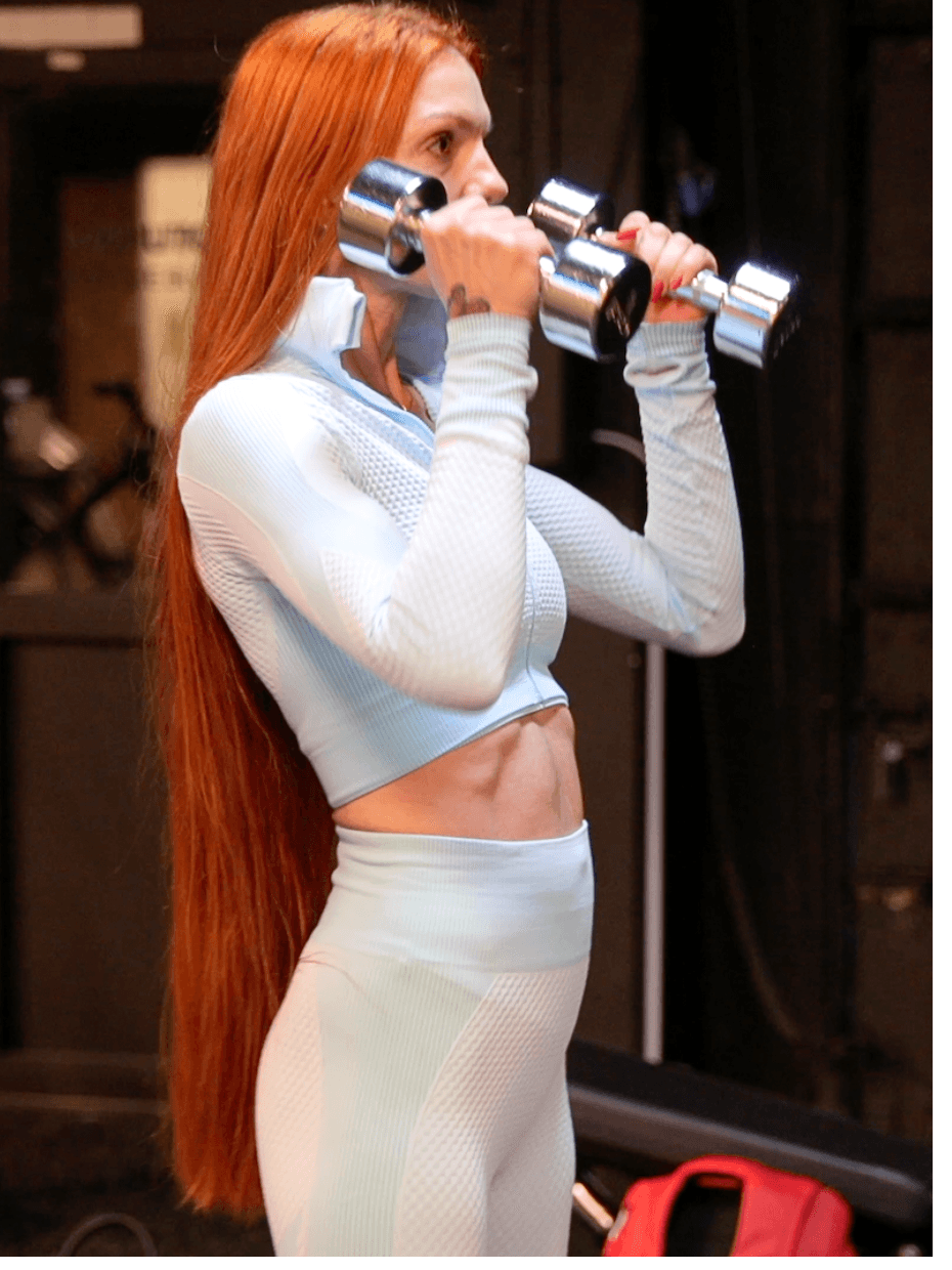 VIDEO - Benedicte's strength training