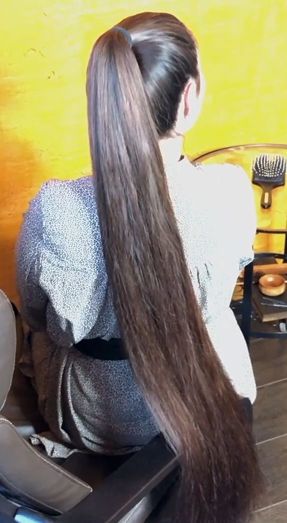 VIDEO - Long hair play routine