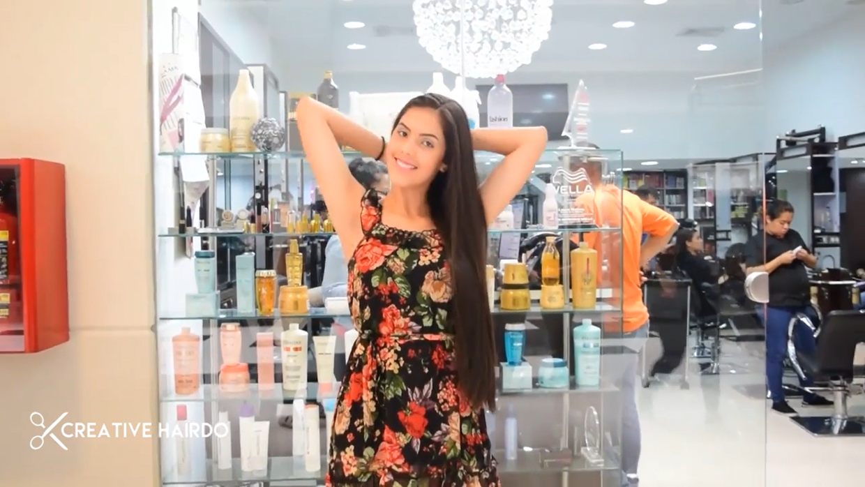 Emily-2 "Asymmetrical bob cut with an undercut"