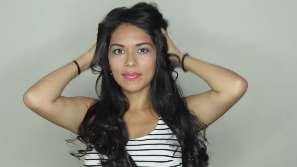 Jenni "long hair with curls"