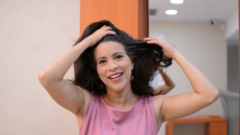 Yipis "Creative pixie cut with buzzed back and sides"