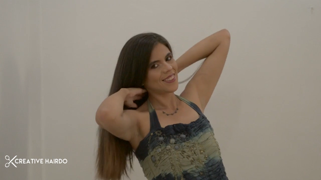 Erika 2 Trimming Long Hair