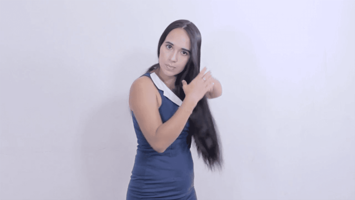 Jhere "Pixie cut with buzzed back and sides"