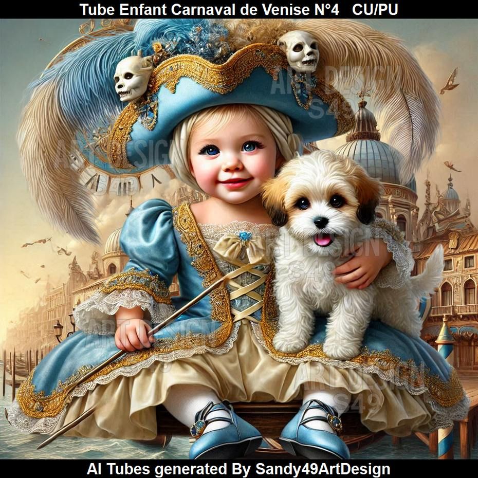 Tube Enfant Carnaval de Venise N°4