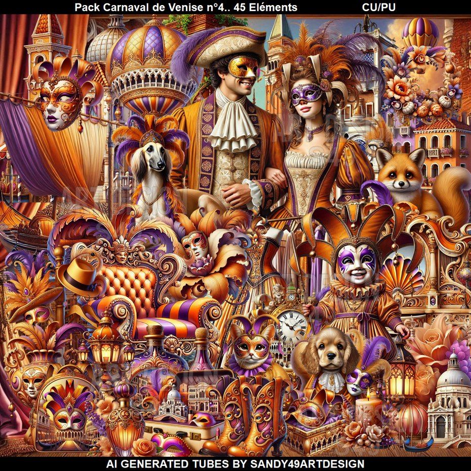 Pack Carnaval de Venise N°4