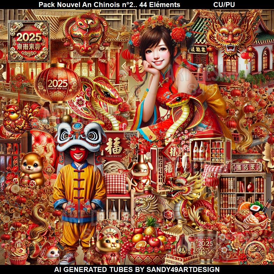 Pack Nouvel An Chinois 2025 N°2