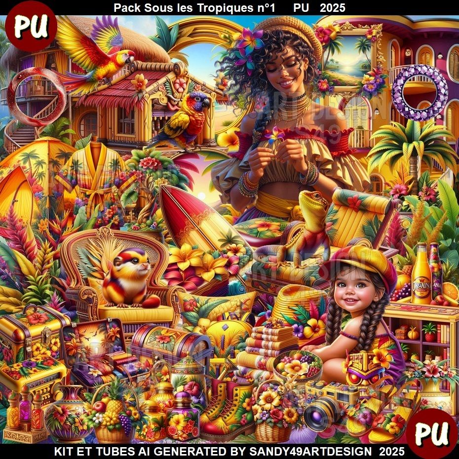 Pack Sous les Tropiques N°1