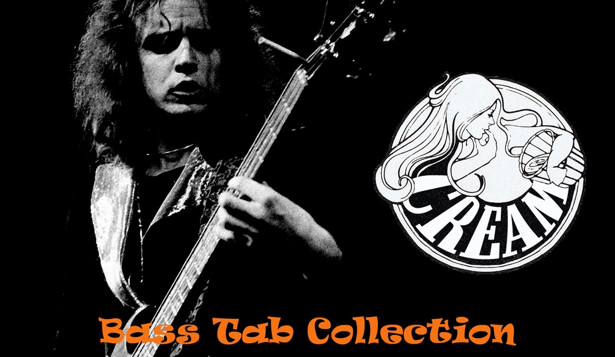 Cream/Jack Bruce Bass Tab Collection